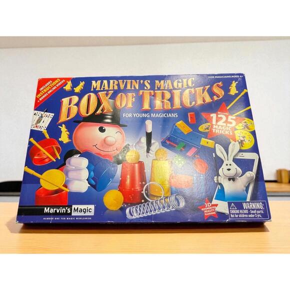 Hasbro | Toys | Marvins Magic Box Of Tricks With 25 Magic Tricks Your ...